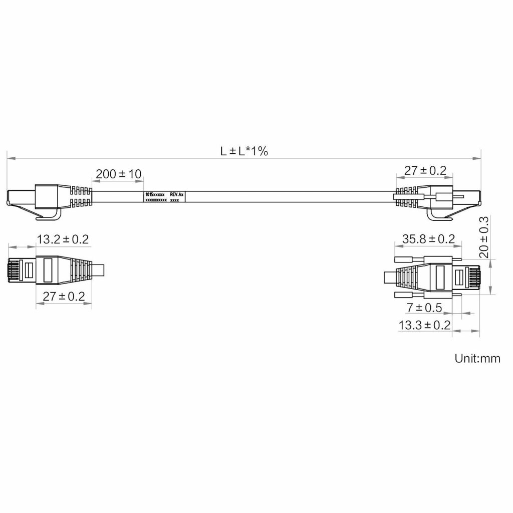 HIKROBOT Data Cable, RJ45 to RJ45, CAT6, 10m, Flexible, static/moveable – innoSMART AUTOMATION ...